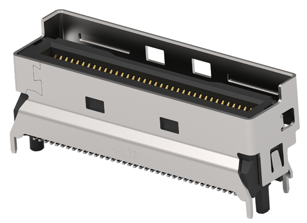 MCIO 85OHM X8 X16直式插座 - TE | Mouser