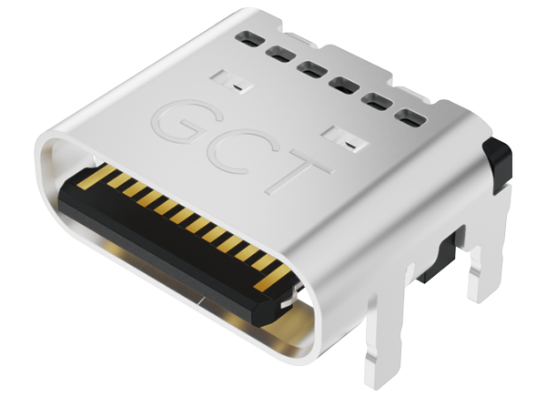 USB4081 24pin SMT USB 3.2 Gen 2 Type-C - GCT (Global Connector ...