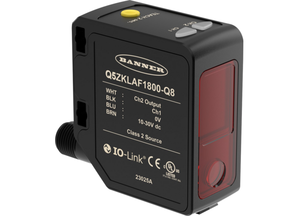 Q5Z Global Laser Measurement Sensor - Banner Engineering | Mouser