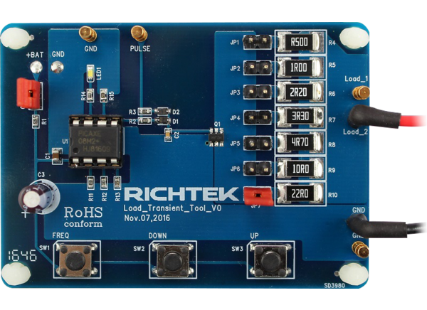 RD0004 Load Transient Tool - Richtek | Mouser
