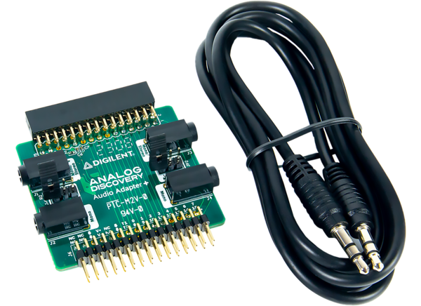 Analog Discovery Audio Adapter+ - Digilent | Mouser
