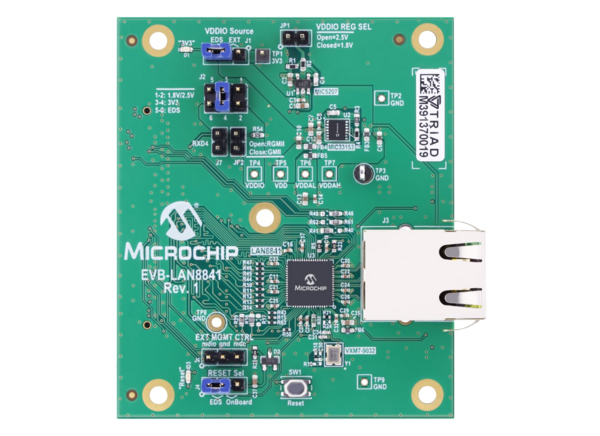 EVB-LAN8841评估板 - Microchip Technology | Mouser