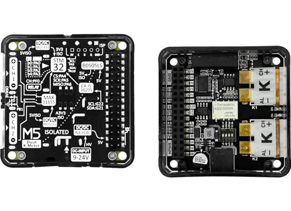 DualKmeter Temperature Measurement Module 13.2 - M5Stack | Mouser