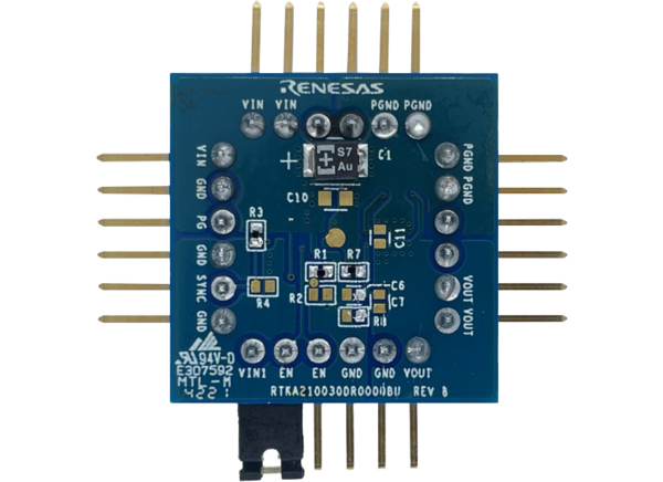 RAA210030演示板（RTKA210030DR0000BU） - Renesas | Mouser