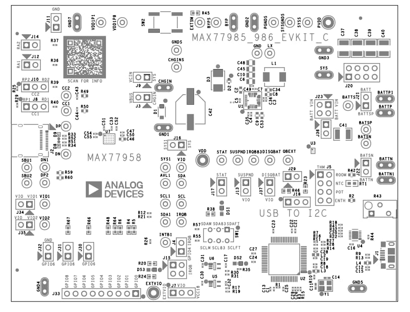Max77985max77986评估套件 Analog Devices Maxim Integrated Mouser 