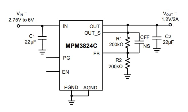 MPM3824C Ultra-Small Power Modules - MPS | Mouser