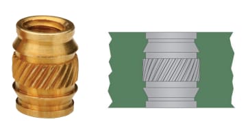 Ultrasonic/Heat Staking Inserts - SI (Standard Inserts) | Mouser