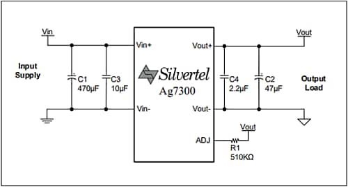 AG7300 High Power Boost Converter Modules - Silvertel | Mouser