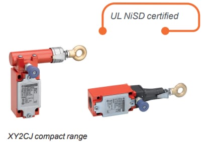 XY2C Emergency Stop Rope Pull Switches - Schneider | Mouser