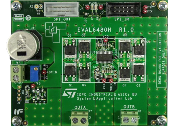EVAL6480H-DISC L6480 Discovery Development Tool - STMicro | Mouser