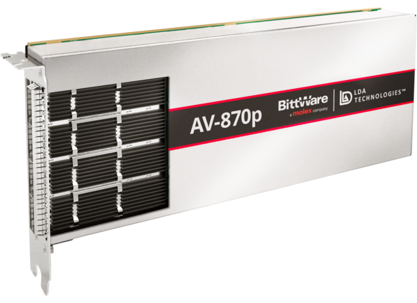 AV-870p Versal™高级自适应SoC卡 - BittWare | Mouser