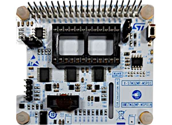 X-STM32MP-MSP01 STM32MP扩展板 - STMicro | Mouser