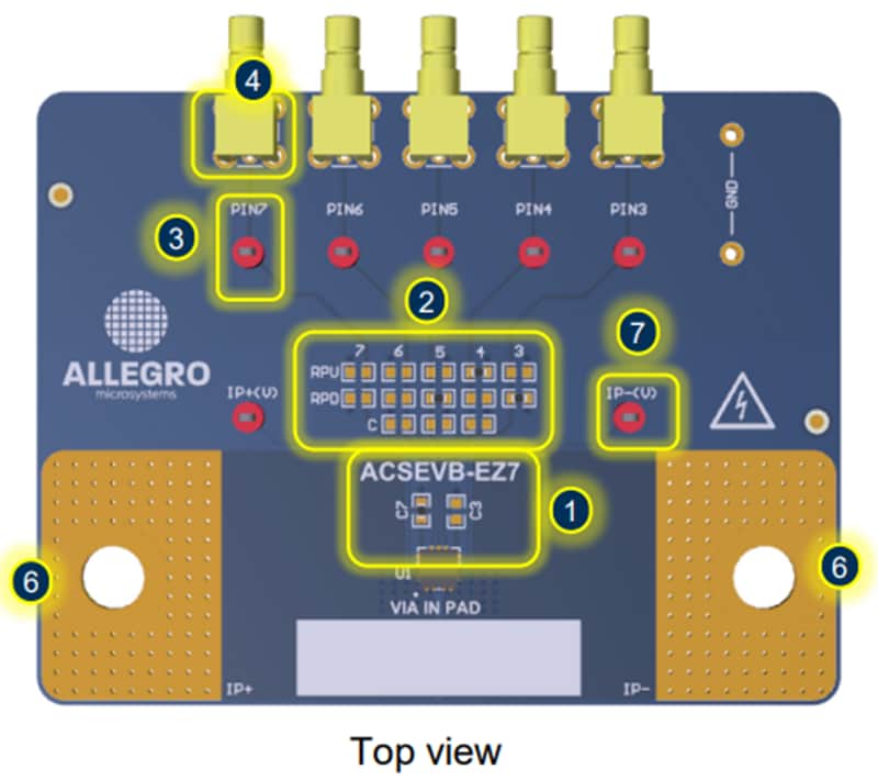 ACS37220 EZ Package Evaluation Boards - Allegro MicroSystems | Mouser