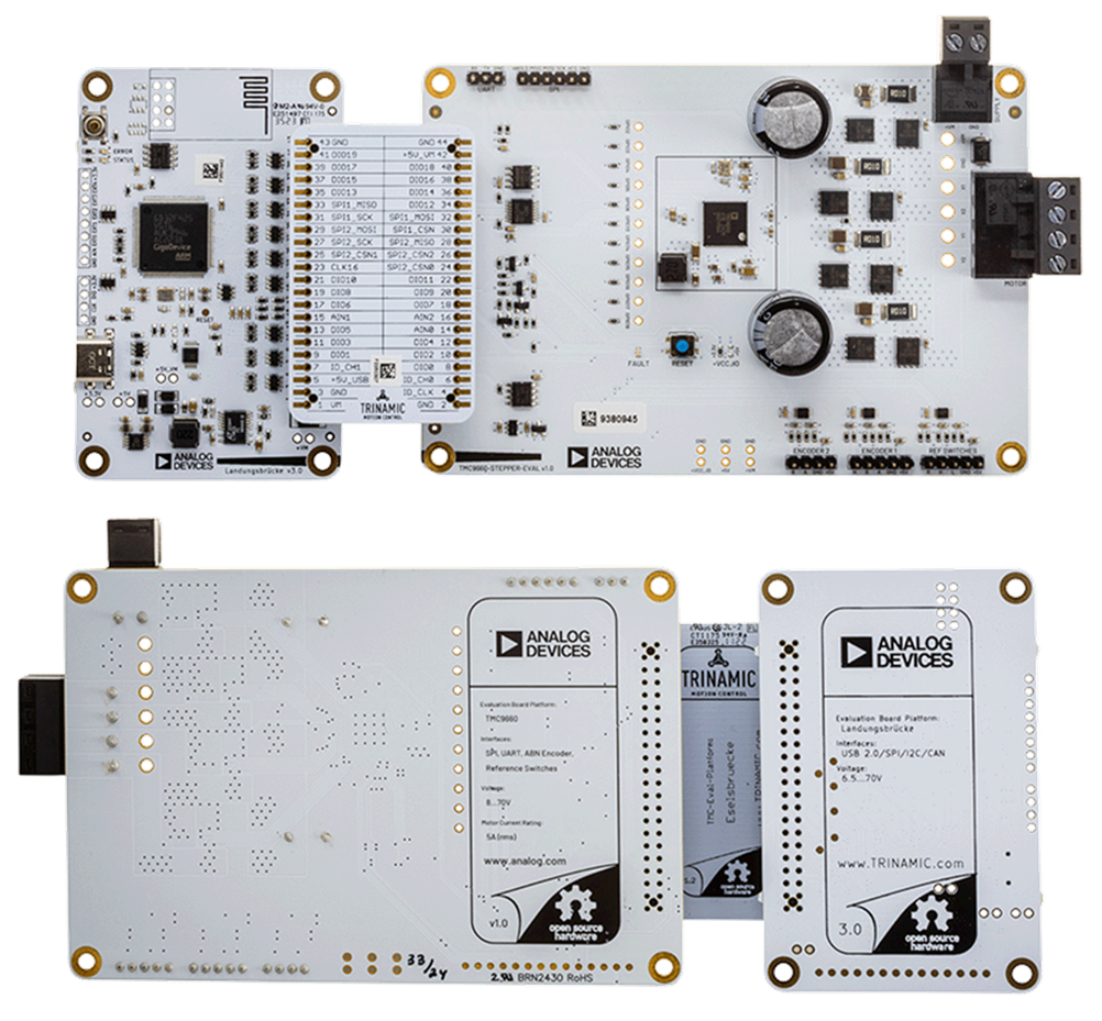 TMC9660-3PH-EVKIT和TMC9660-STP-EVKIT评估套件 - ADI | Mouser