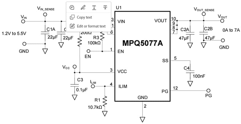 EVQ5077A-G-01A Evaluation Board - MPS | Mouser