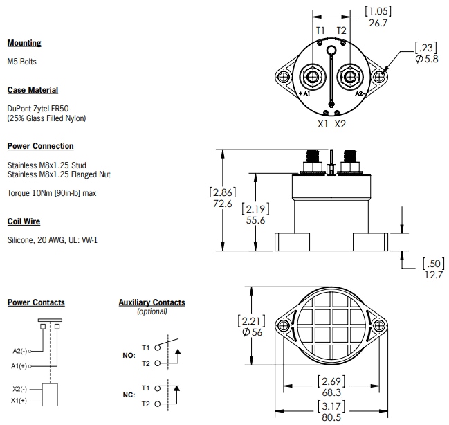 HX200 Contactors - Gigavac | Mouser