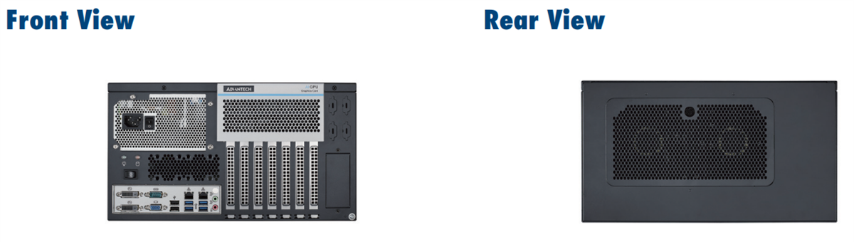 IPC-730 Desktop/Wall-Mount Chassis - Advantech | Mouser