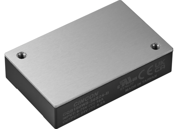 CQB100W8 100W 8:1 Input Isolated DC-DC Converters - Cincon | Mouser