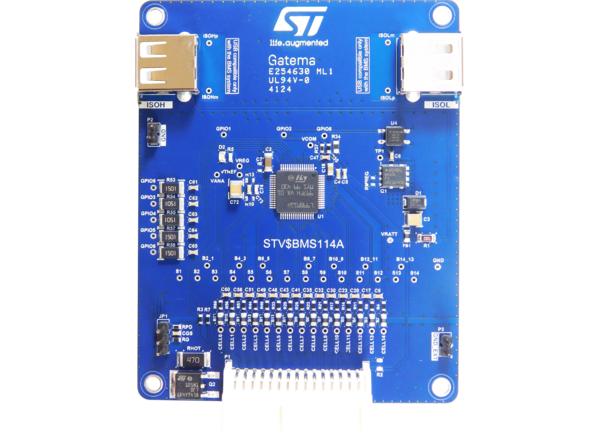 STEVAL-BMS114 BMS Evaluation Board - STMicro | Mouser