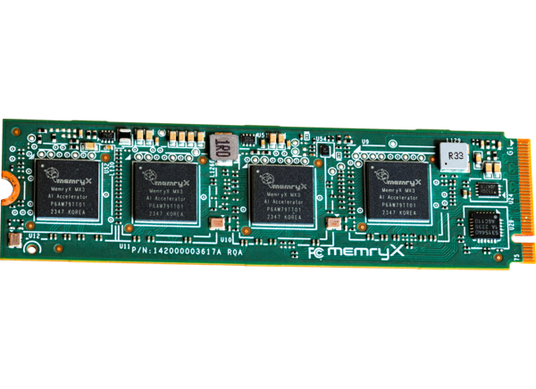 MX3-2280-M-x-I MX3 M.2 AI Accelerator Modules - MemryX | Mouser