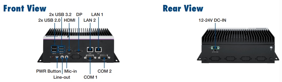 AIR-120 Compact Edge AI Inference System - Advantech | Mouser