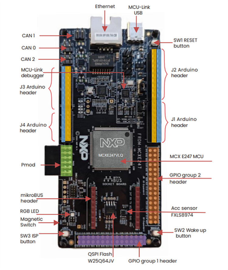 FRDM-MCXE247 Development Board - NXP Semiconductors | Mouser