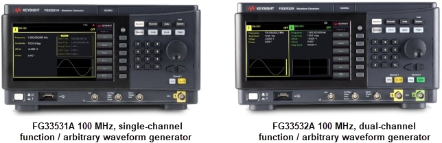 FG33531A/FG33532A Waveform & Function Generators - Keysight ...