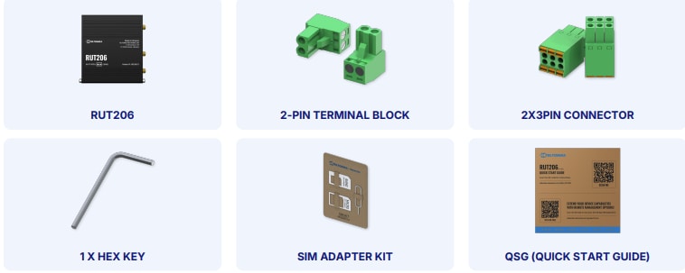 RUT206 Industrial Router - Teltonika | Mouser