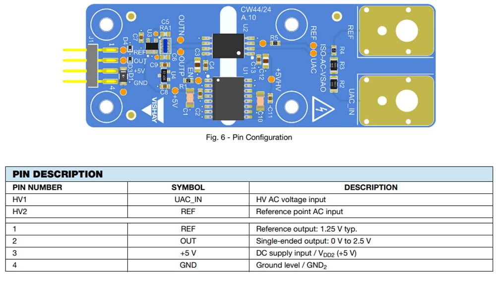 ISO-AC-VSAO参考设计 - Vishay | Mouser