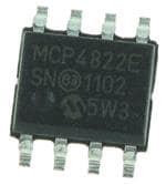 MCP4822-E/SN Microchip Technology | Mouser