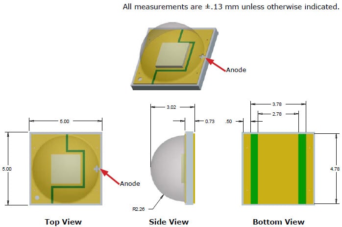 科锐 XLamp® XM-L2 LED | 贸泽电子