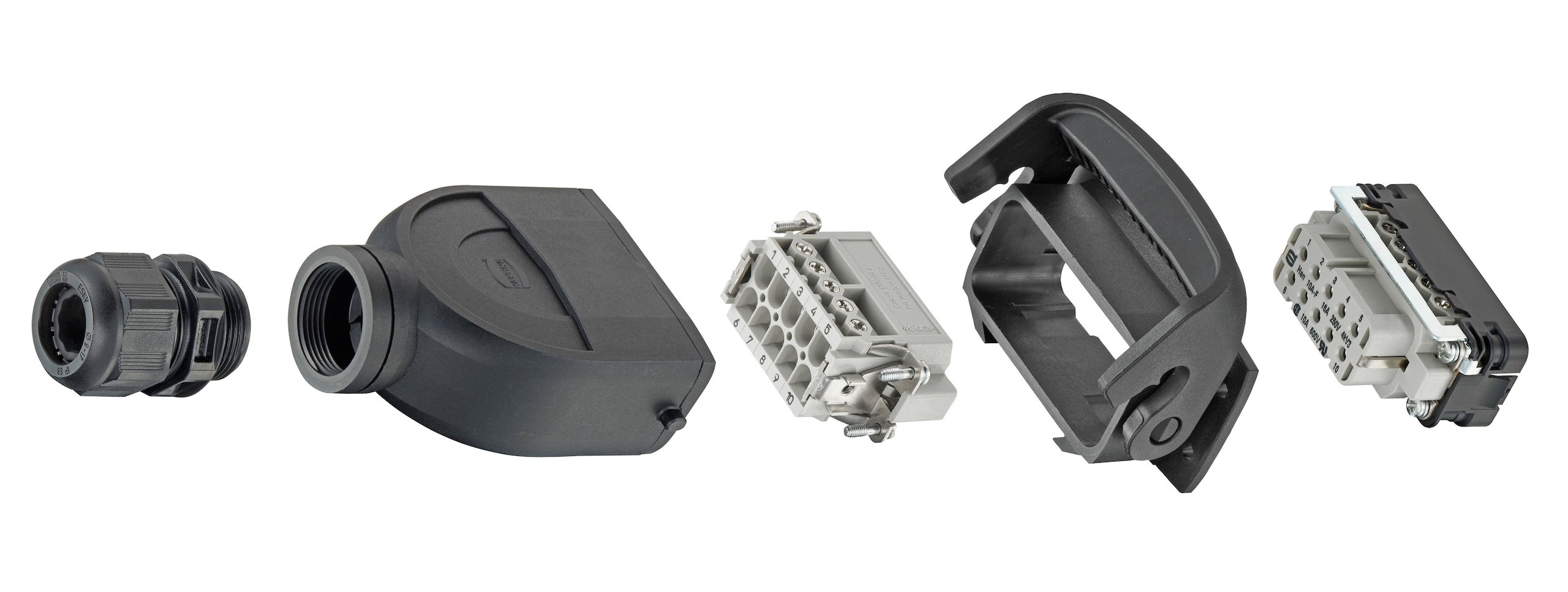 Han-Eco® A外罩/外壳 - HARTING | Mouser Electronics