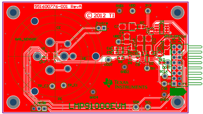 LMP91000 可配置 AFE 电位仪 - TI | 贸泽电子