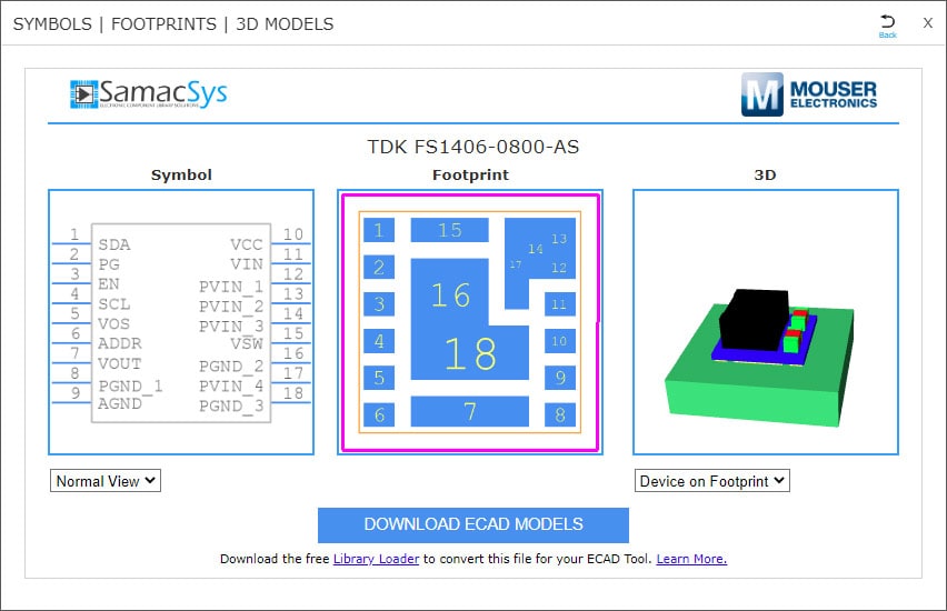 Tdk µpol™ Infographic Mouser